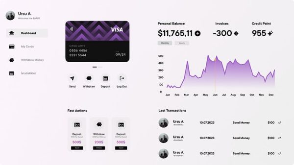 BANK UI MODERN UI DESIGN - Fivem Stores